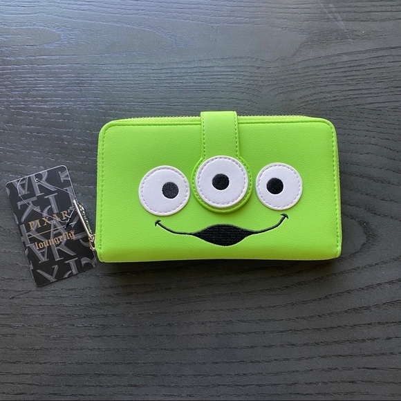 Loungefly | Bags | Loungefly Pixar Toy Story Alien Wallet | Poshmark